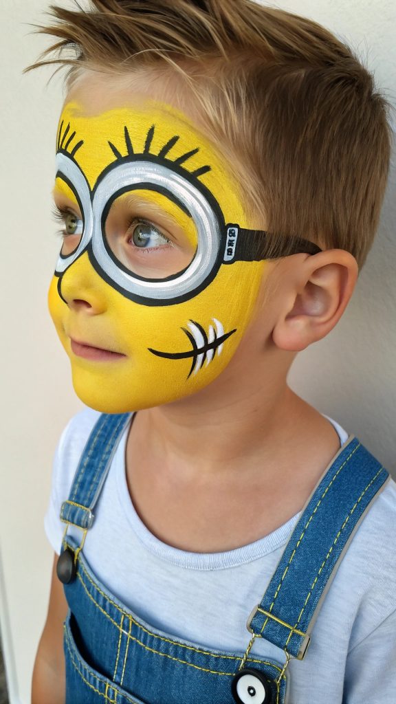 Minions Face Paint Ideas – Adorable & Simple Looks For Kids