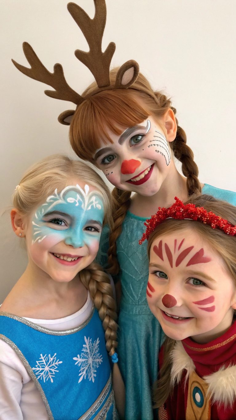 Frozen Face Paint Ideas For Kids Ages 3–10 | Themed Ideas